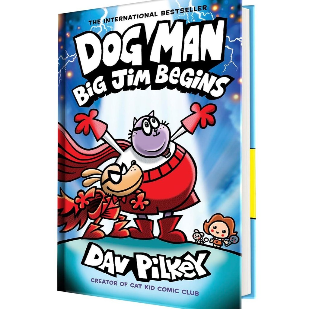 Dog Man: Big Jim Begins: A Graphic Novel (Dog Man 13)- HC by Dav Pilkey ...