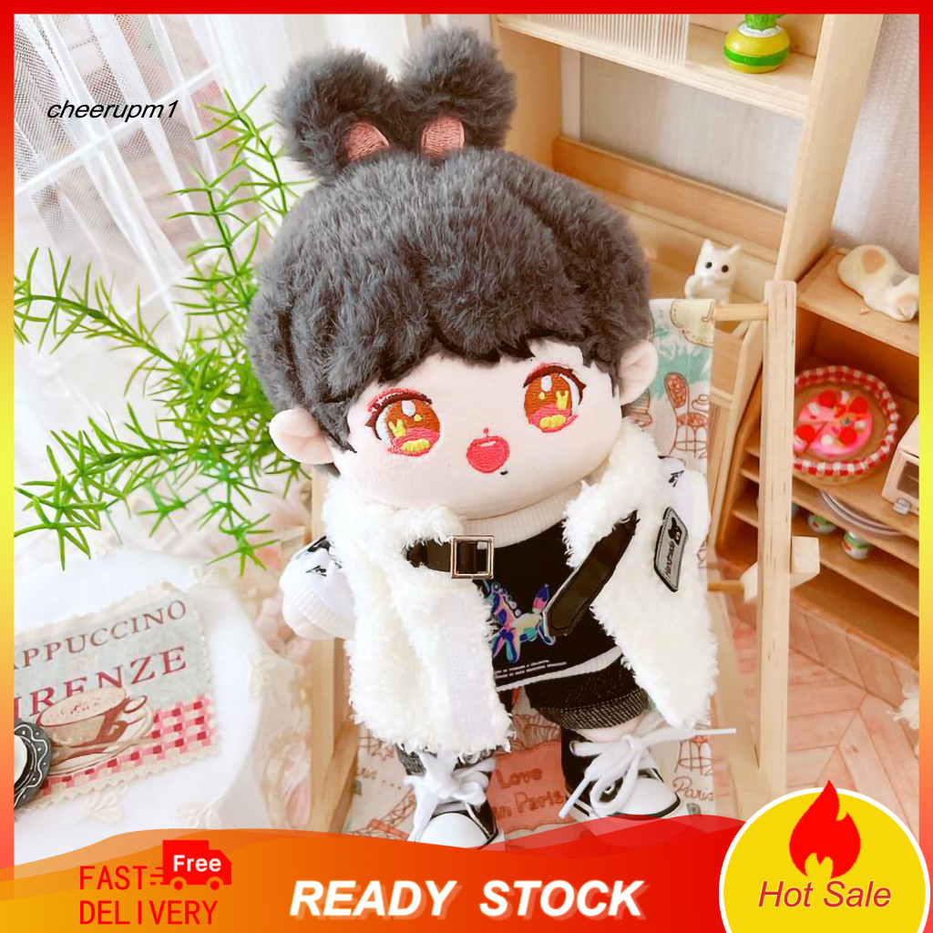 CHEER 1 Set Washable Human Doll Clothing Kids Pretend Game Vest Jacket ...