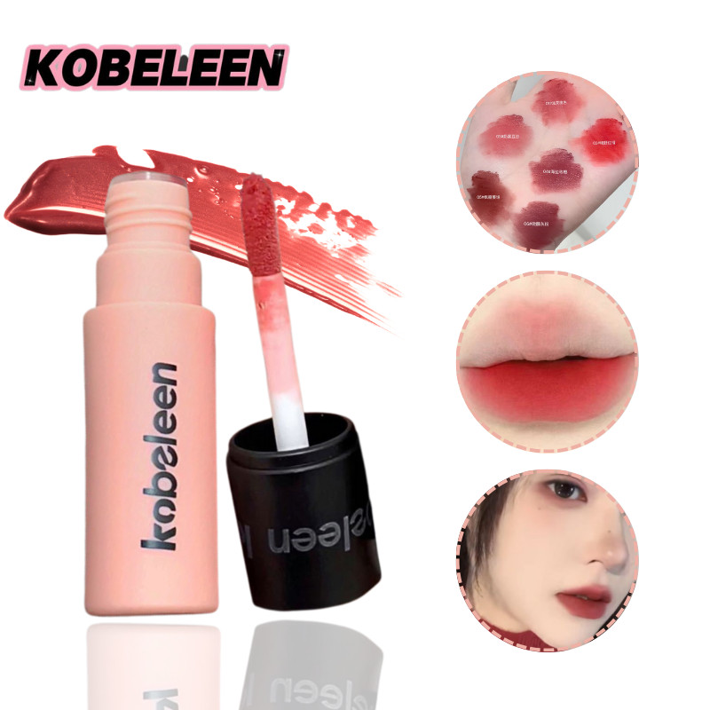 Kobeleen Pink Lip Tint Velvet Matte Korean Girl Group Color Nude Lip ...