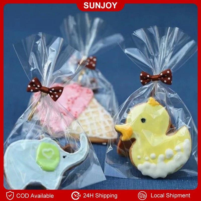 100PCS Transparent Popsicle OPP Cakesicle Boxes Gift Plastic Box Ice Cream Graham Bar packaging ...