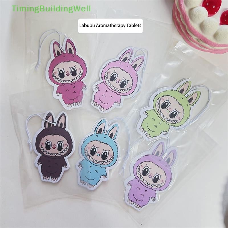 TBPH Cartoon Labubu Car Fragrance Pendant for Car/Wardrobe/Luggage TBPH ...