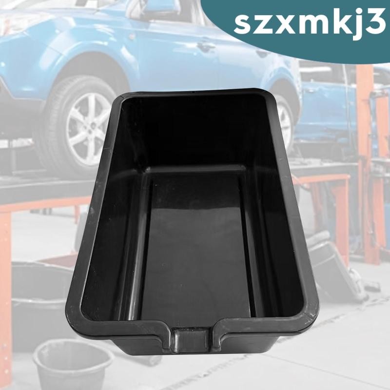 [Szxmkj3] Oil Drain Pan Waste Oil Collection Tray Thickened Portable ...