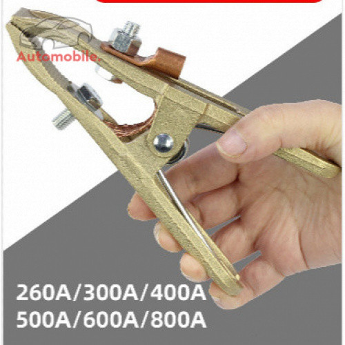 Welding machine grounding clamp 500A / 260A pure copper ground wire ...