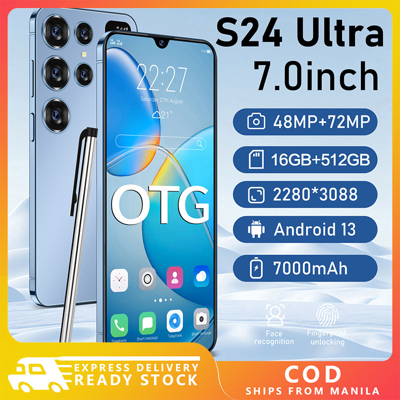 S24 Ultra Smartphone 5G Original Phone Promotion 16GB+512GB Cheap Phone ...