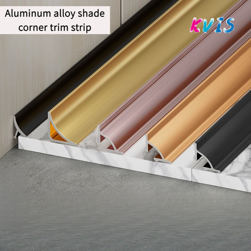 145cm Thickened aluminum alloy corner decoration strips, ceiling corner ...