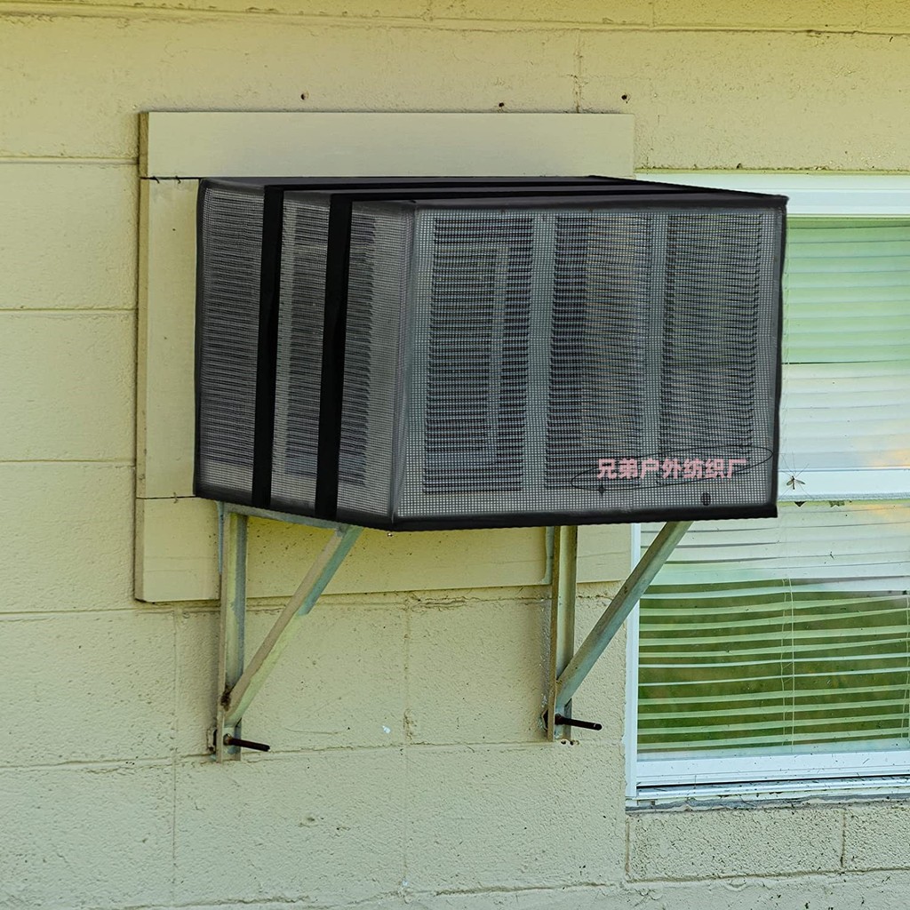 heavy-duty sunproof aircon cover with mesh, outdoor dustproof ...
