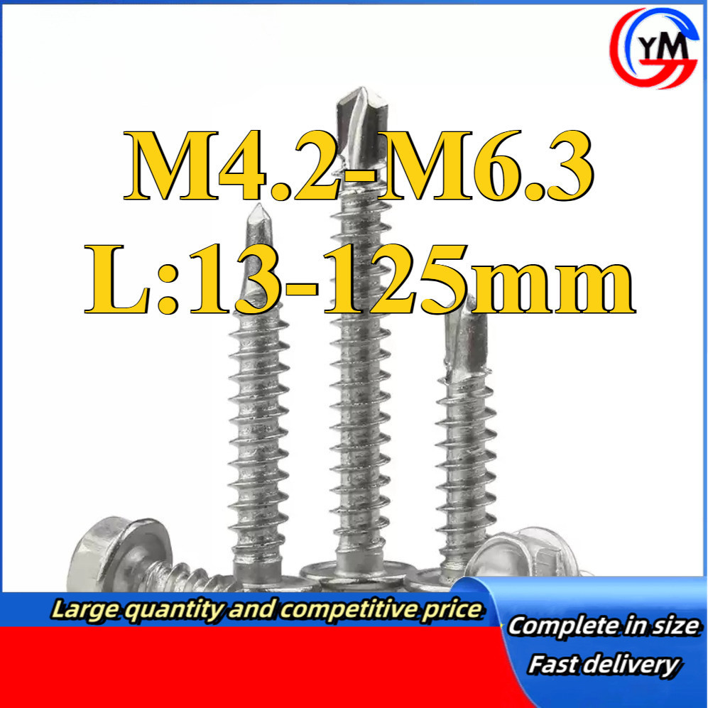 Tex Screw For Metal Per Box Self Drilling Screw Stainless 410 M4.2/M4.8 ...