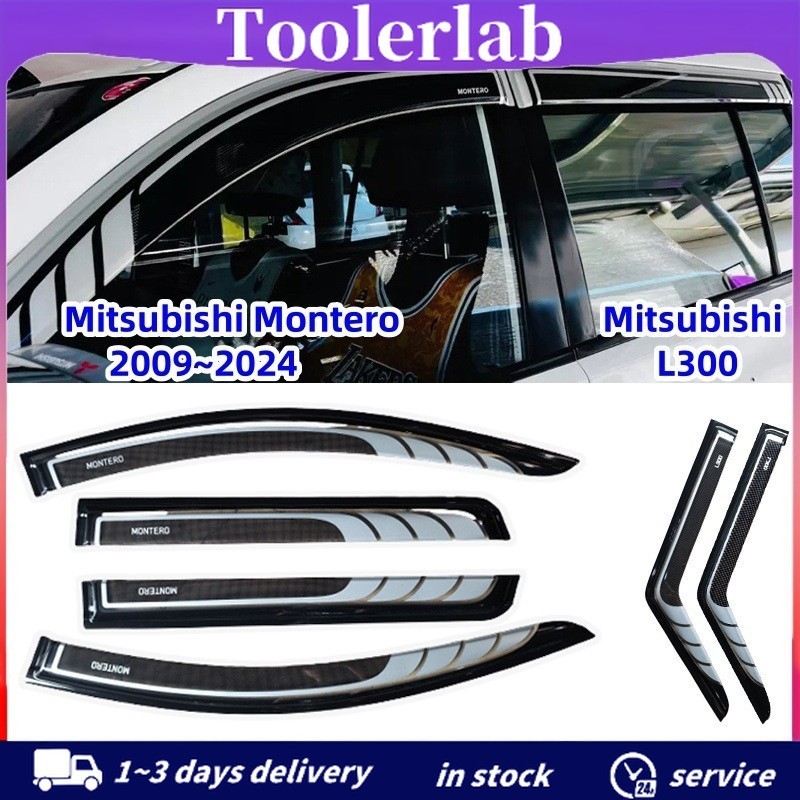 Rain Guard Window Visor for Mitsubishi L300 FB/Montero High Quality ...