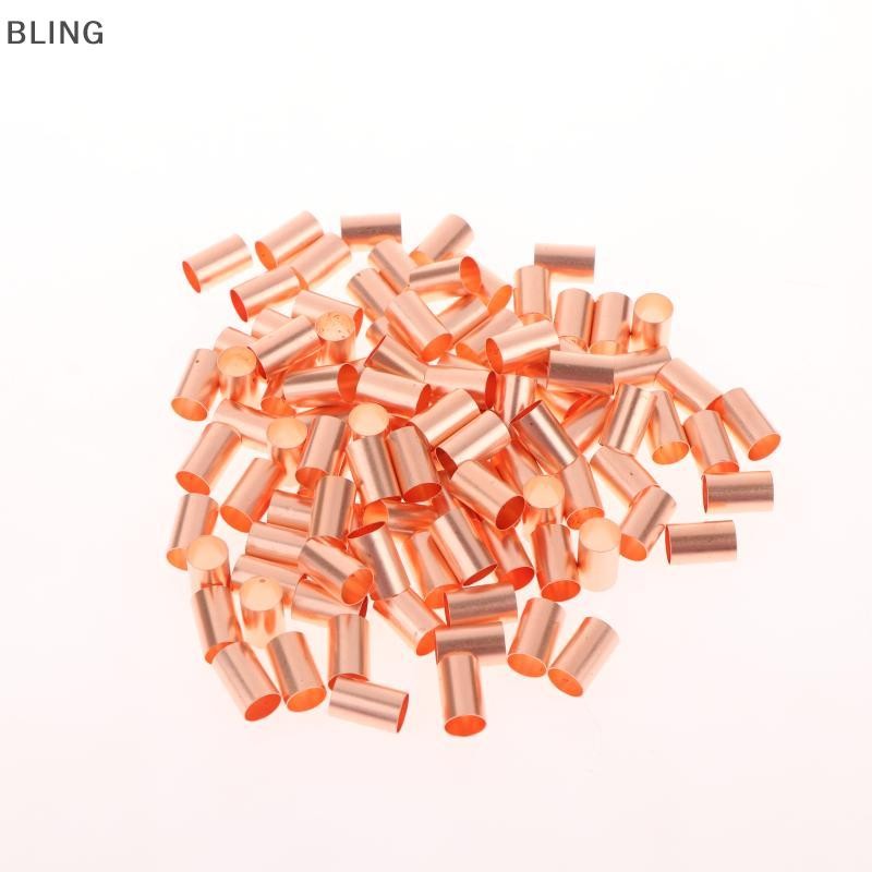 【BLING】 100PCS Small Tube Electrical Wire Connectors Kit Copper Tube ...