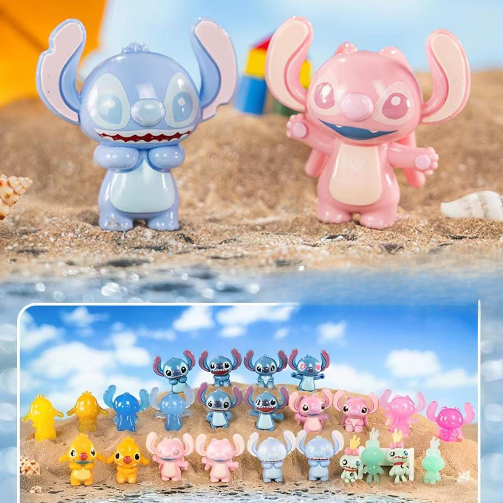 MINI Stitch Cute Blind Box Lilo and Stitch Mini Figurine Office ...