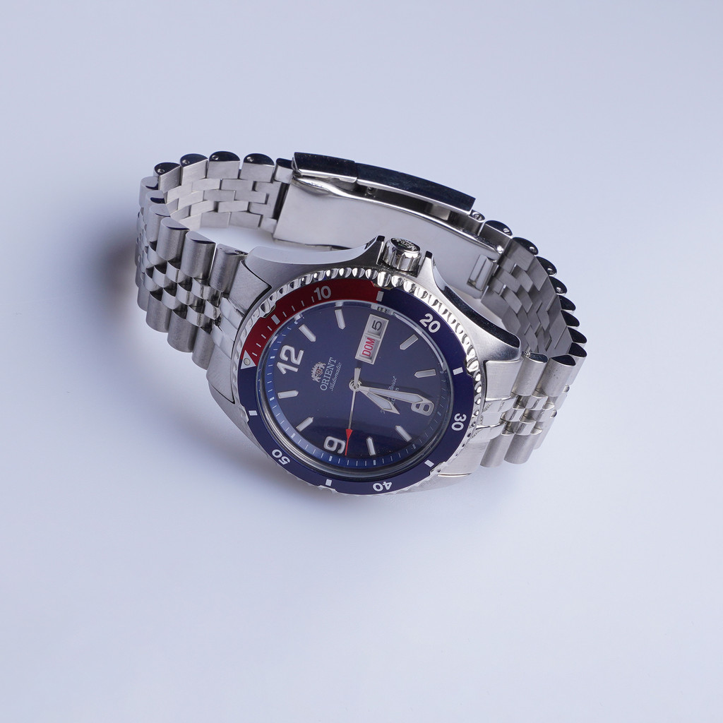 For Orient Kamasu RA-AA0002L 22mm New Shape 316L Stainless Steel Silver ...