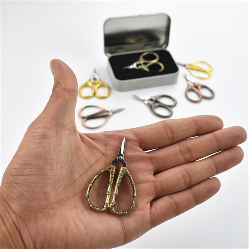 6cm Small Scissor Mini Scissors Retro Pocket Antique Thread Cutter ...
