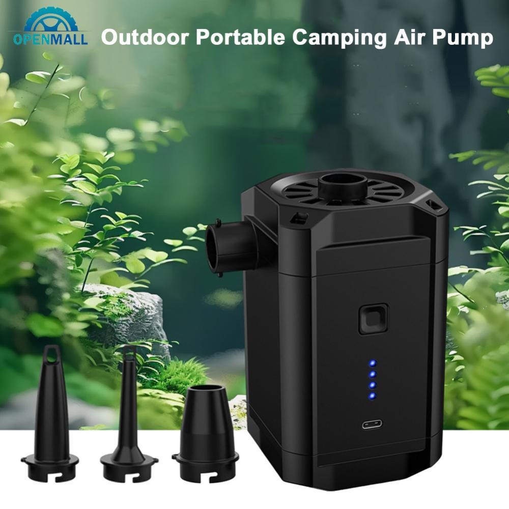 OPENMALL Portable Electric Air Pump Inflator Pump Rechargeable Air ...