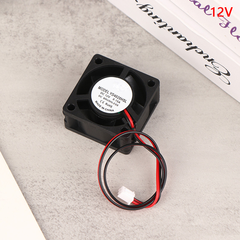 [FAS] DC 5V/12V/24V Computer CPU Cooler Mini Cooling Fan 40MM Small ...