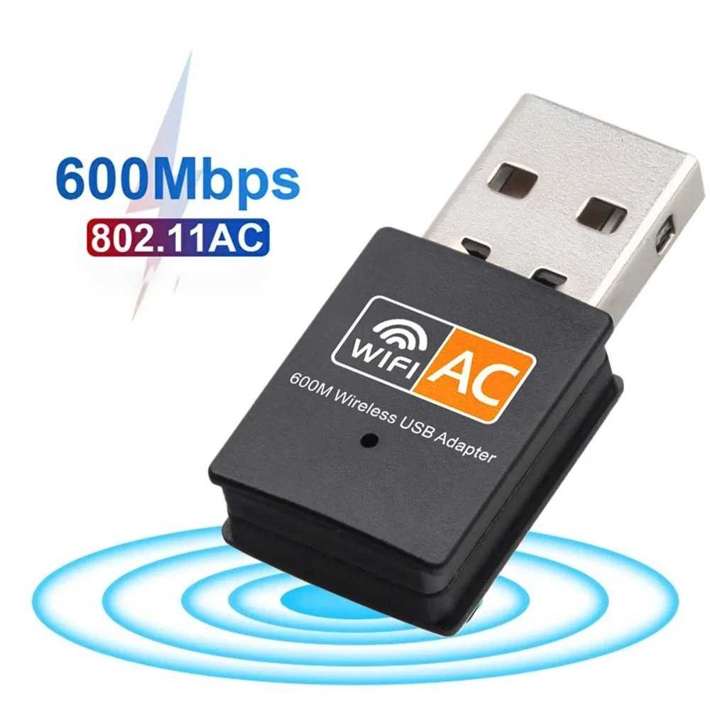 CANNING Adapter WiFi USB Dongle Receiver Transmitter Dual Band 600Mbps ...