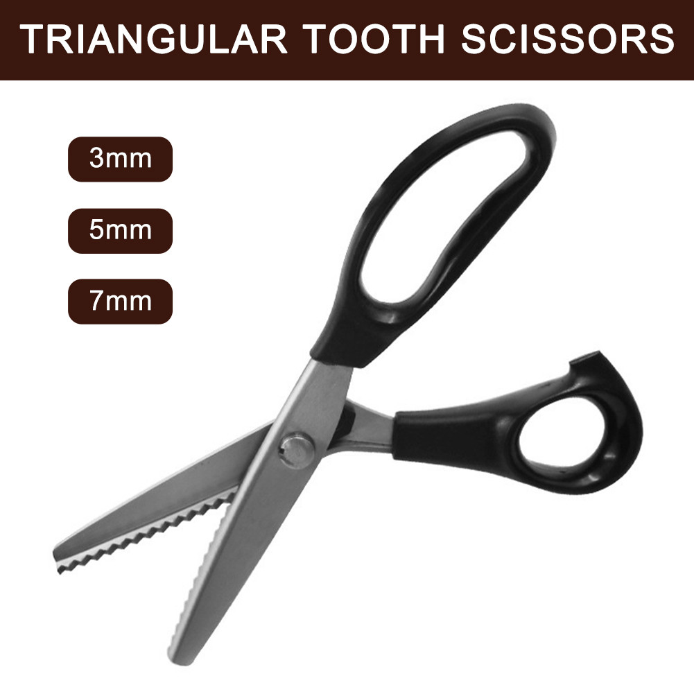 Stainless Steel Pinking Shear with Soft Grip Handle for Accurate ...