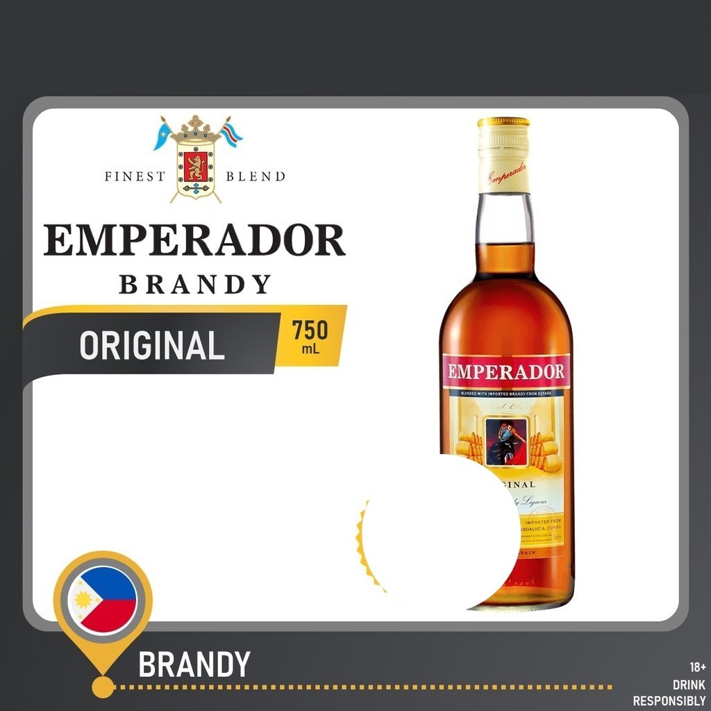 Emperador Brandy Original 750mL | Shopee Philippines