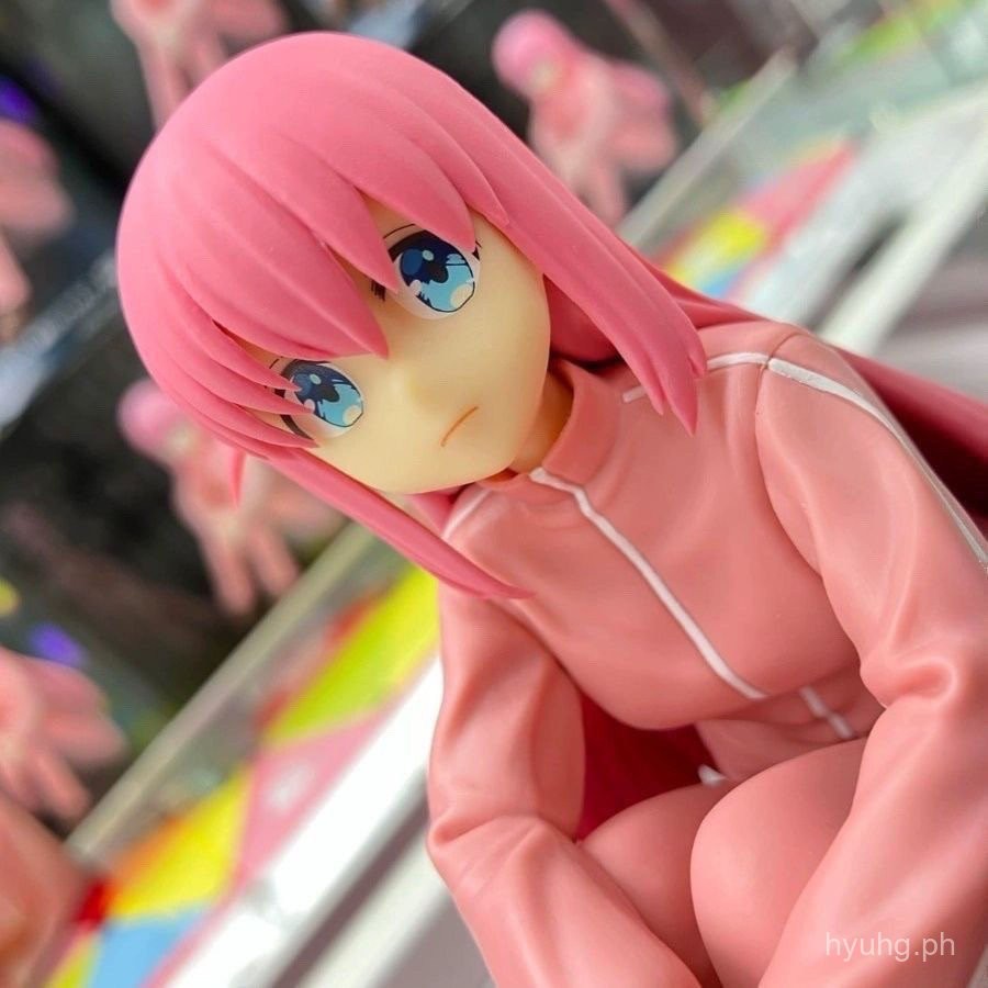 Loneliness Rock N Roll Goto Sitting Anime Pochi-chan Cute Girl Figurine ...