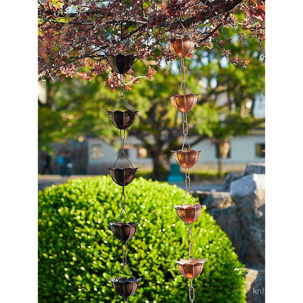 Outdoor Rainwater Chain Japanese Style Eaves Villa Courtyard Gutter ...