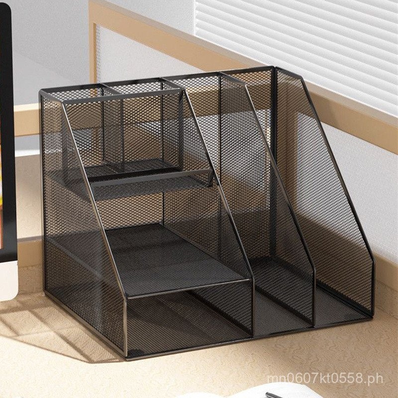 File Rack Wenrui Storage Box File Frame Iron Office Multi-layer File ...