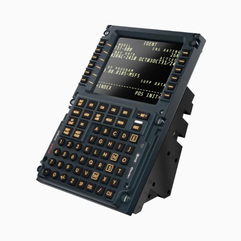 WINWING Flight Simulator CDU PMDG Zibo Civil Aviation Control Panel ...