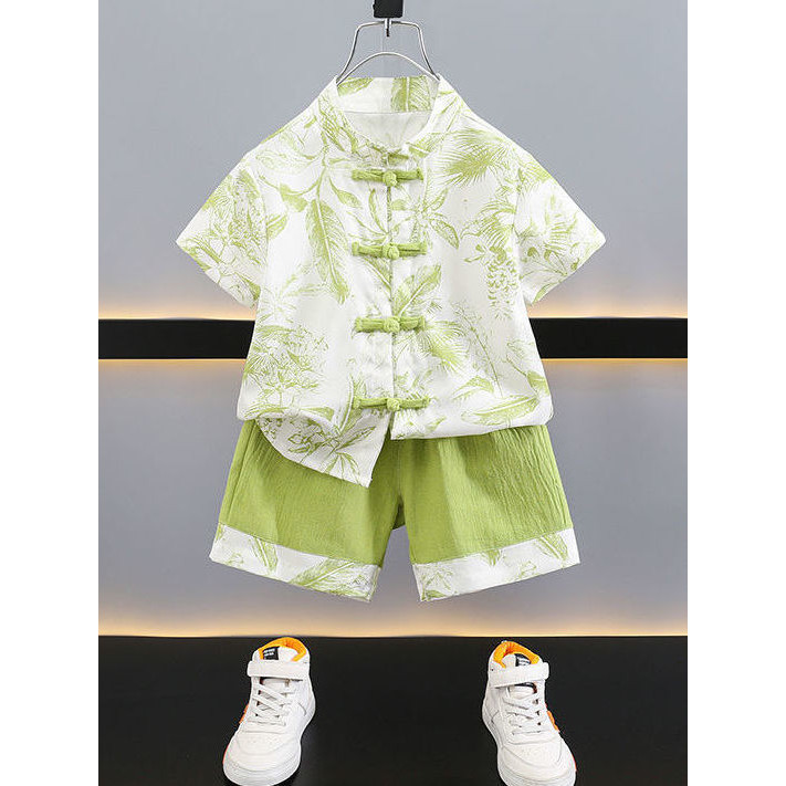 Hanfu boy Hanfu Children Men Full Set New Children Hanfu Republic of ...