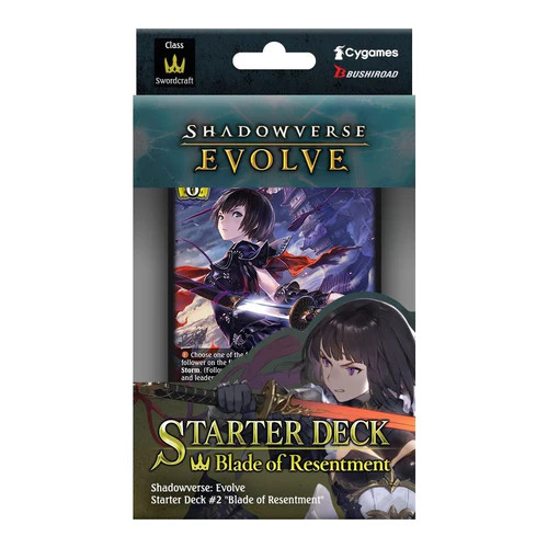 Shadowverse Evolve English - SD02 Starter Deck - Blade of Resentment ...