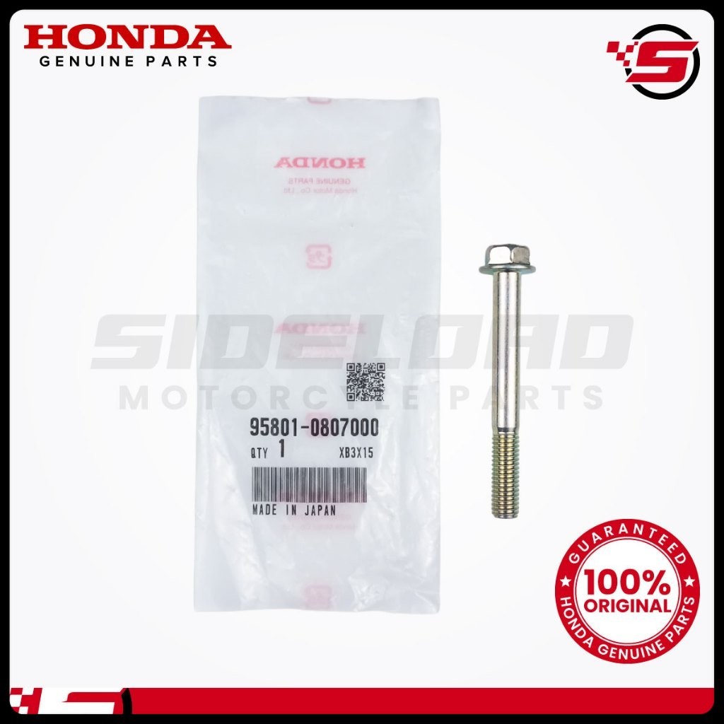 Bolt, Flange, 8x70 (Plate, Engine Hanger) - TMX 155 / Universal - Honda ...