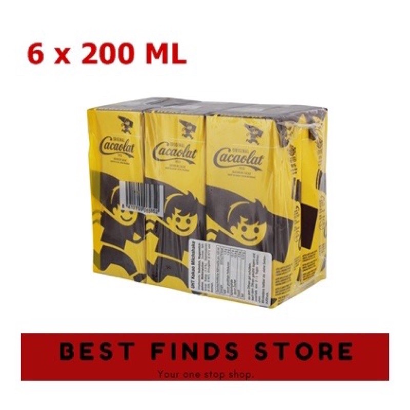 Cacaolat Original Cocoa Milkshake 6 x 200mL | Shopee Philippines