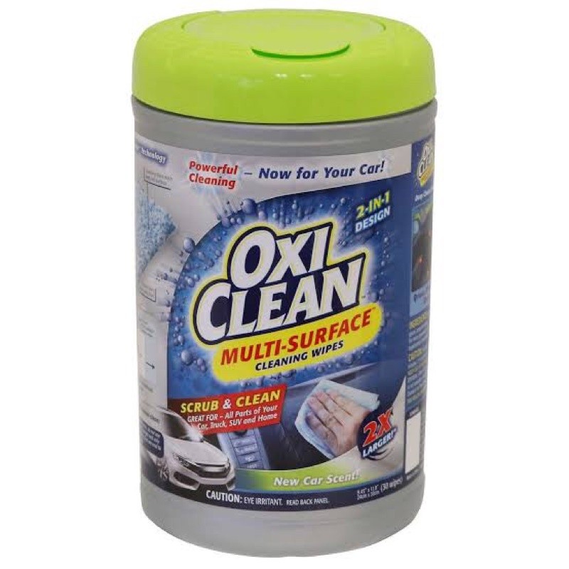 Oxi Clean Multi Surface Cleaning wipes 30s | Shopee Philippines