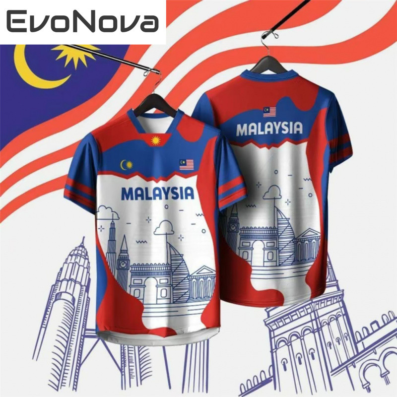 2025 Baju Merdeka 68 Tahun baju jersey Ethnic NFL T-shirt t shirt 2025 ...