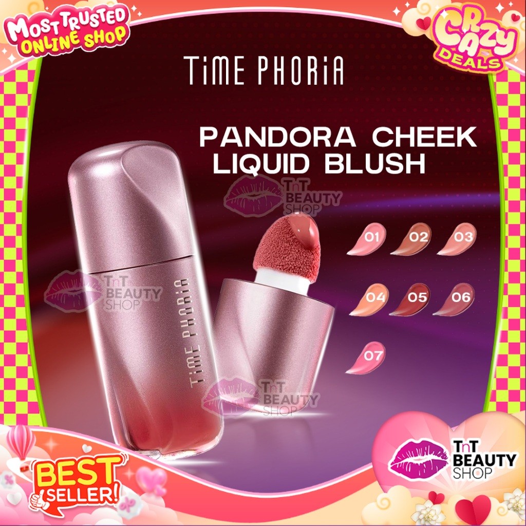TIMEPHORIA Pandora Cheek Liquid Blush 5G Stick Cream Blush Liquid Blush ...