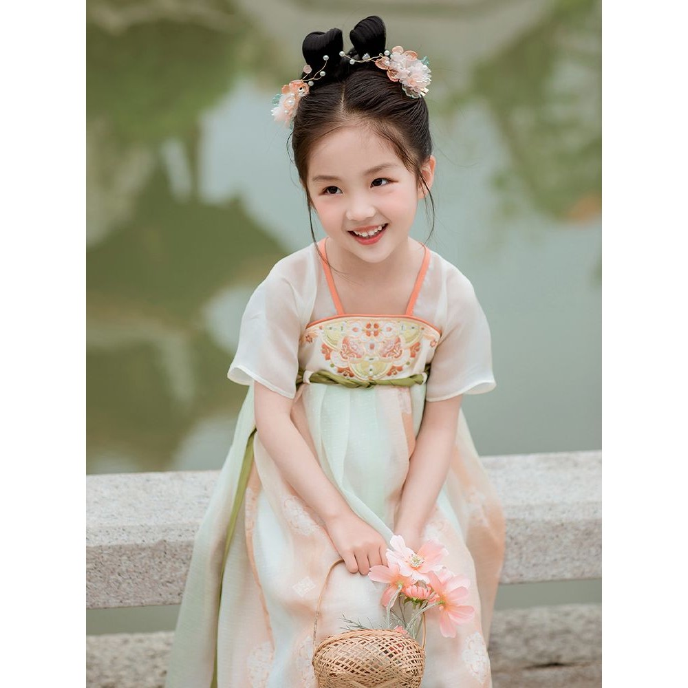 Hanfu Children Hanfu Girls Hanfu Girls 2025 New Style Children Ancient ...