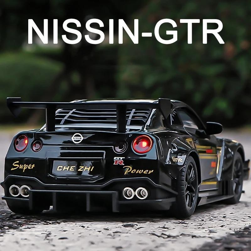 1:24 Scale Diecast Car Miniature Nissan Skyline GTR R35 | Shopee ...