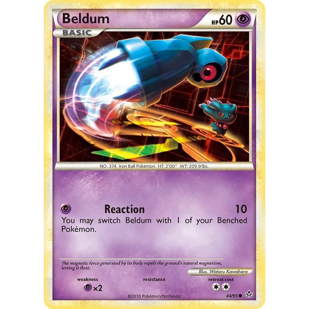 Pokemon Beldum 44 Pokemon Unleashed | Shopee Philippines