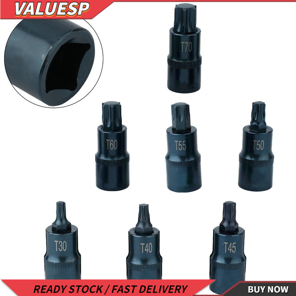 Socket Bit T30T40 T45 T50 T55 T60 T70 Torx Socket Work On Tools Such As ...