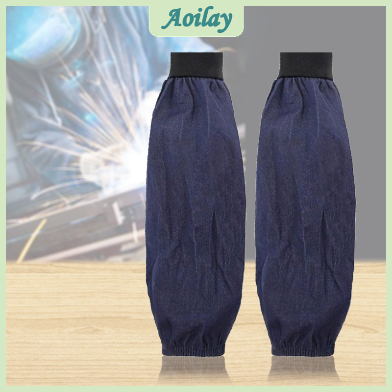 Denim Arm Sleeves Wear-resistant Thickened Labor Protection Working Arm ...