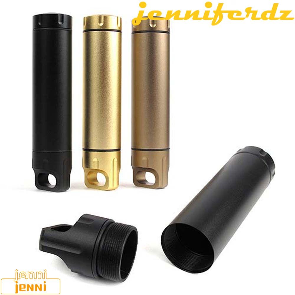 JENNIFERDZ Pill Box Emergency Survival Portable Canister Container ...