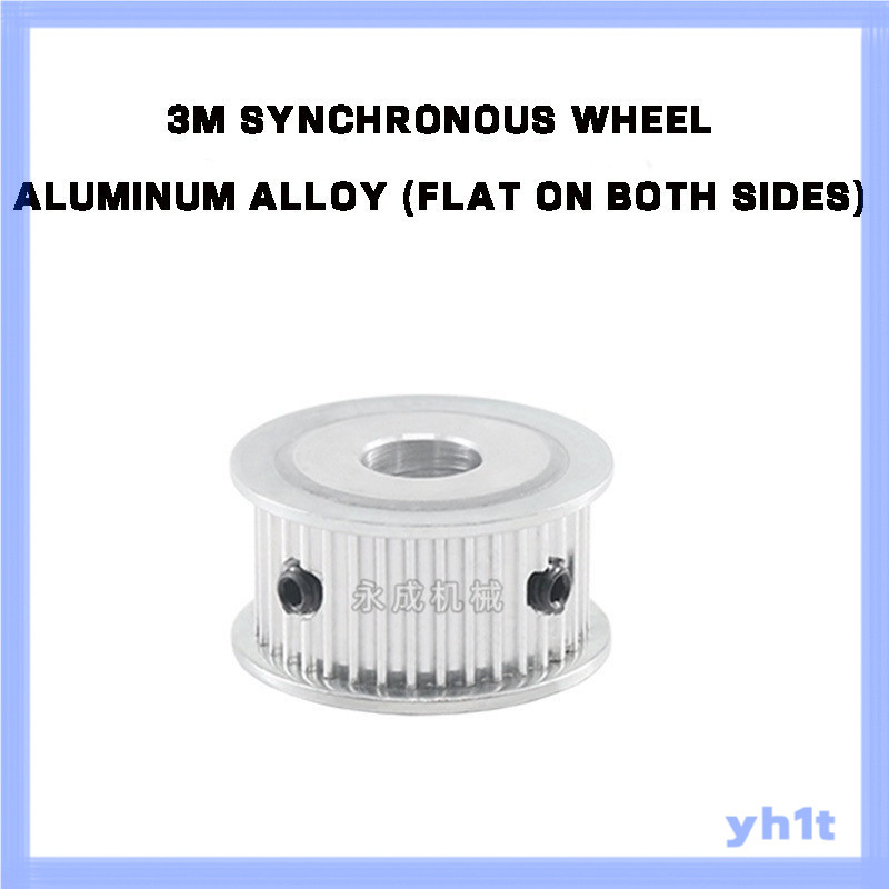 3M Synchronous Wheel Aluminum Alloy Groove Wheel Two-Sided Flat ...