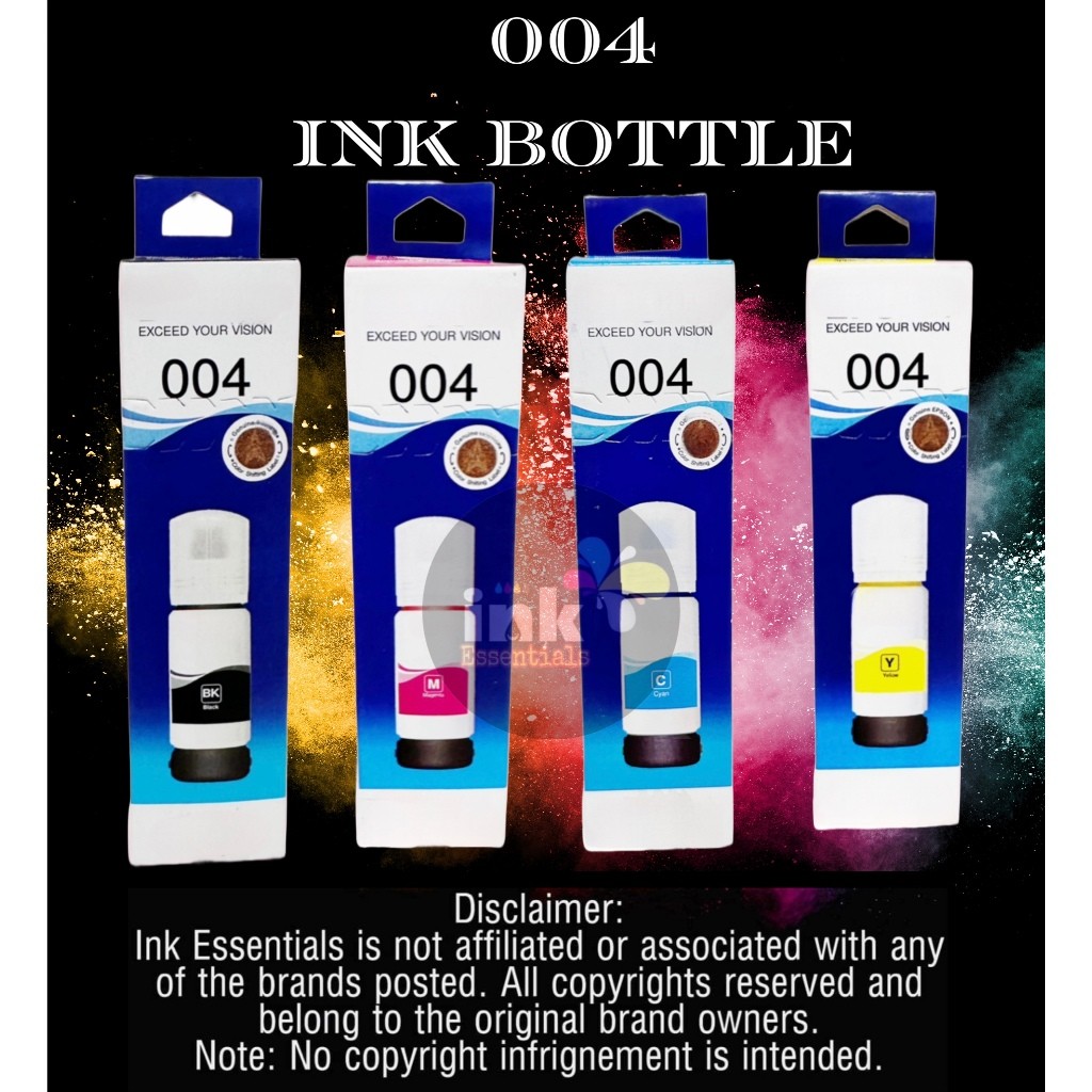 004 Refill Ink L3210 L1110 L3110 L3120 L3150 L3250,printer ink is ...
