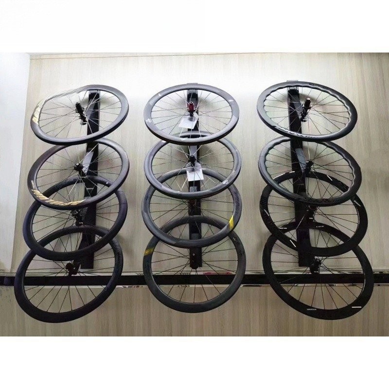 Wheel Display Stand Mountain Bike Rim Display Rack Wheel Set Shelf Wall ...