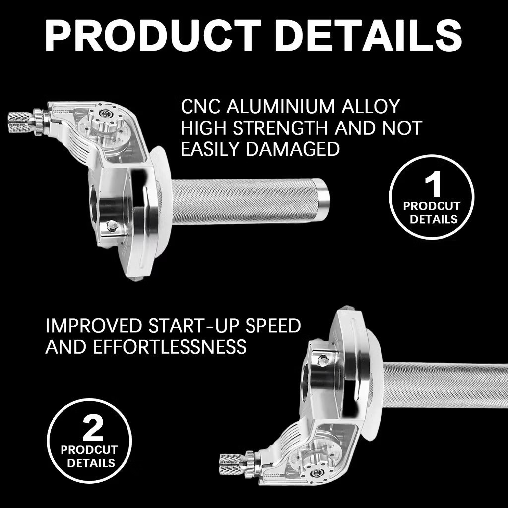 CNC Aluminum QUICK THROTTLE WITH CABLE ADJUSTABLE ACERBIS | Shopee ...