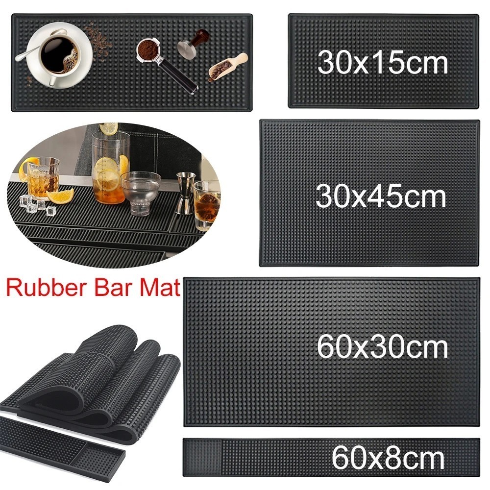 Bar Mat Anti-slip Rubber Mats Thickened Pvc Rubber Shock absorbers Bar ...