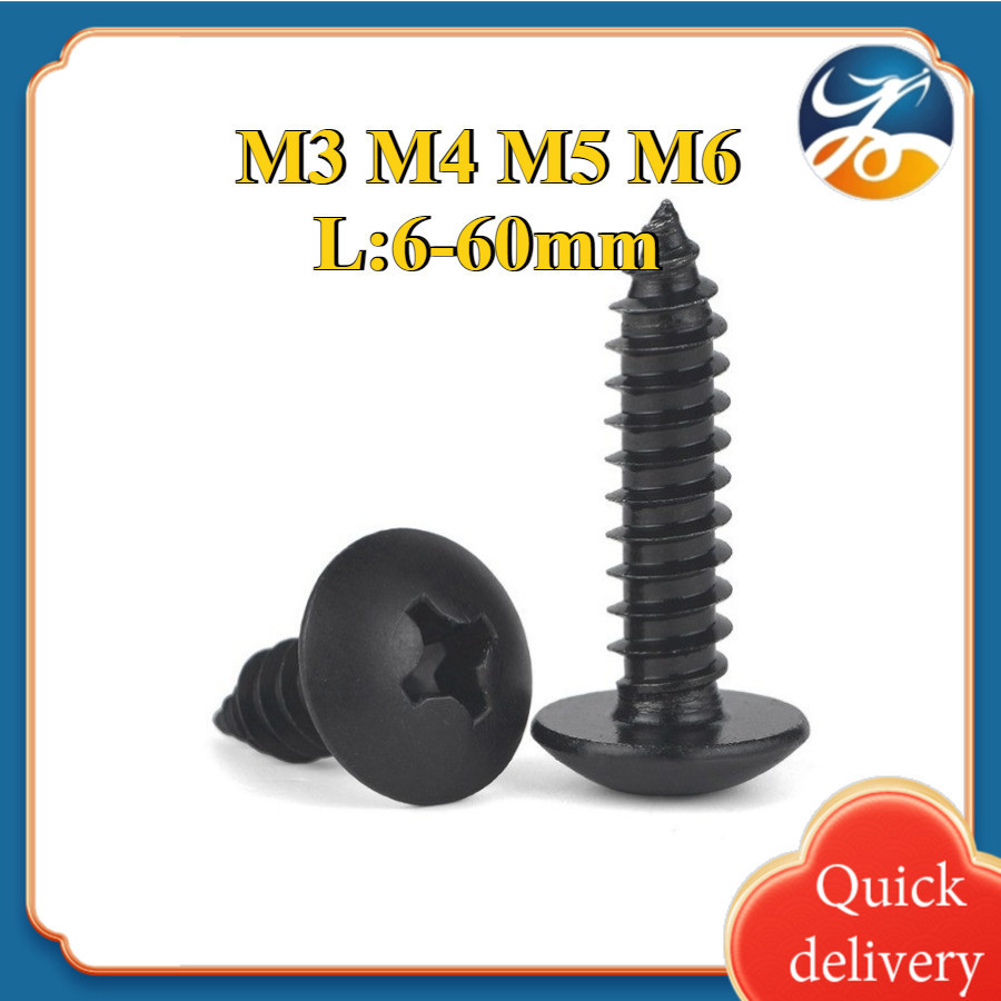 Round head stainless wood screw self tapping screws/turnilyo/stove ...