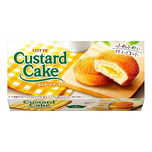 Lotte Custard Cake 1 box 6 pieces | Shopee Philippines