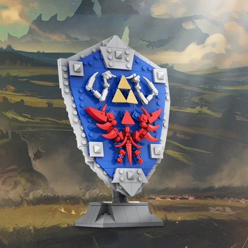 2025 Legend Shield Building Blocks [314 particles] Assemble and ...