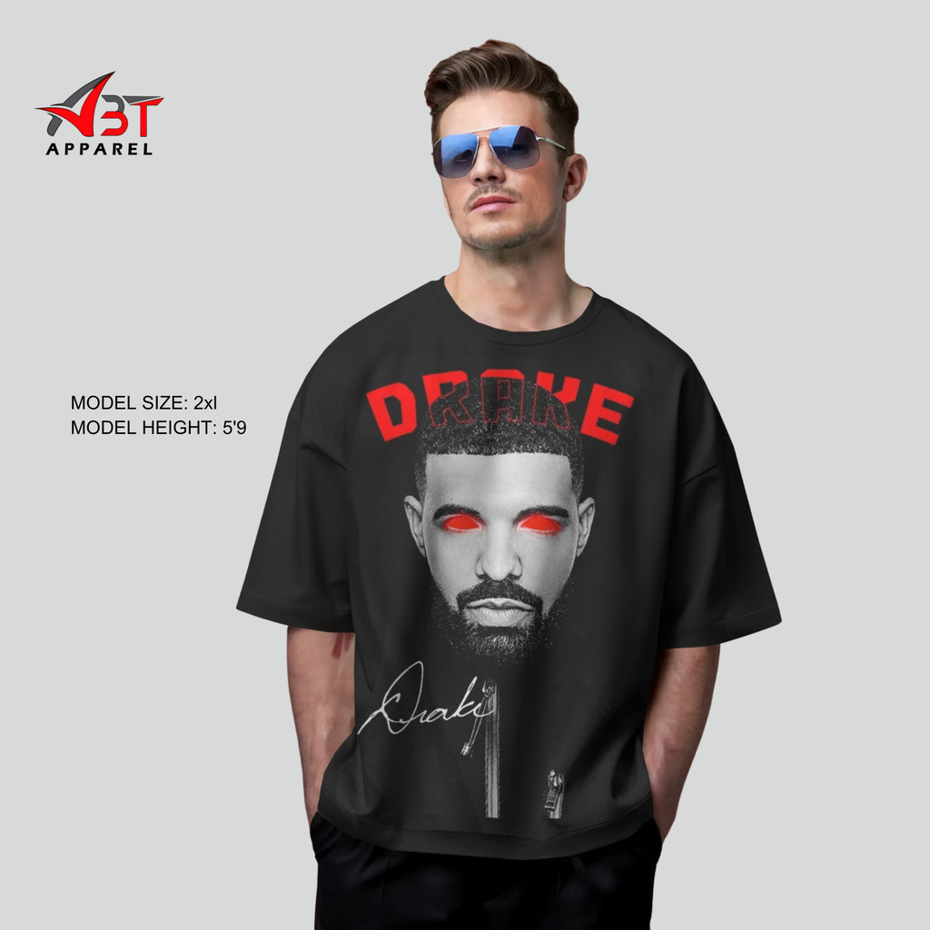 ABT Drake Red Eye Oversized Shirts Bootleg Unisex | Shopee Philippines