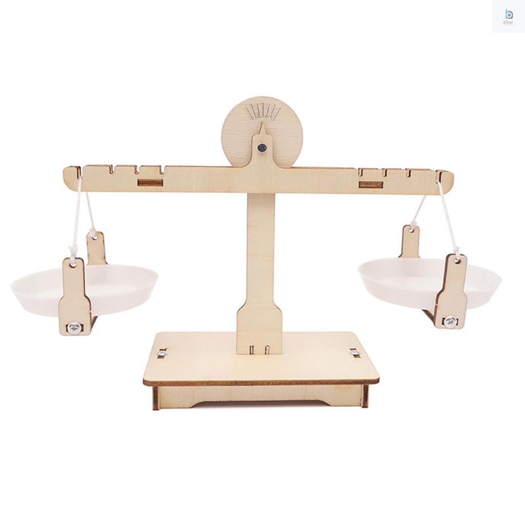 DIY Balance Scale Lever Wooden Weighing Scale Science Math Teaching ...