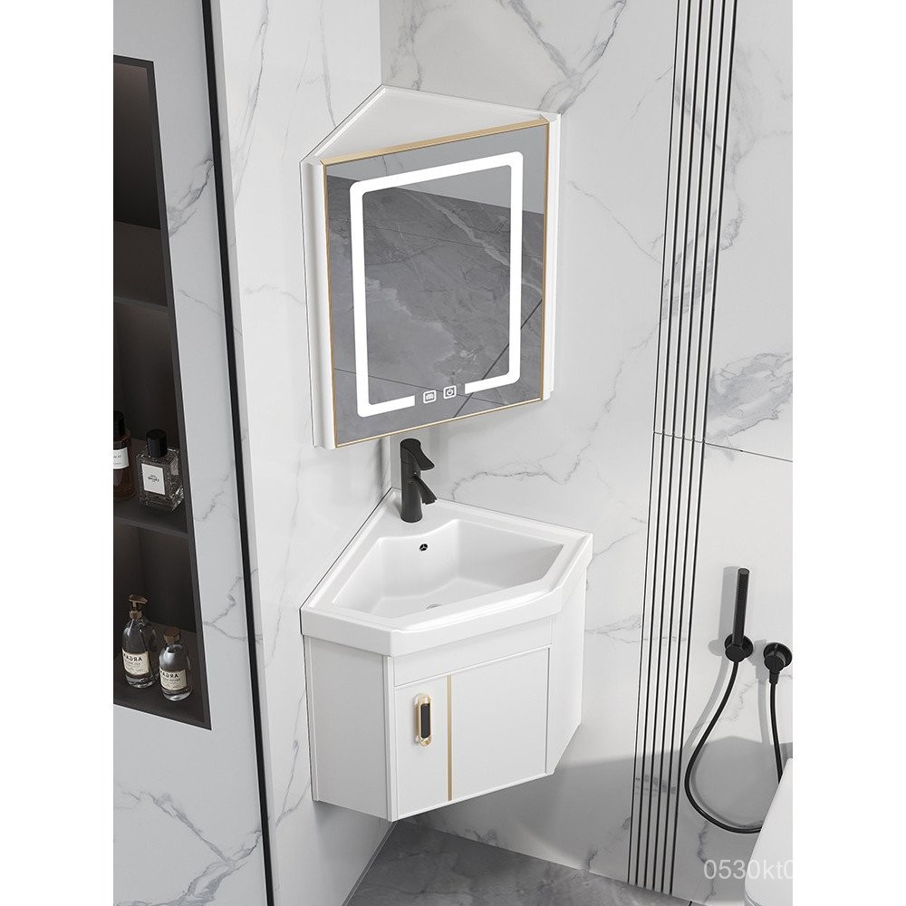 Corner Wash Basin Triangle Shape T Small Apartment Corner Sink Wash ...