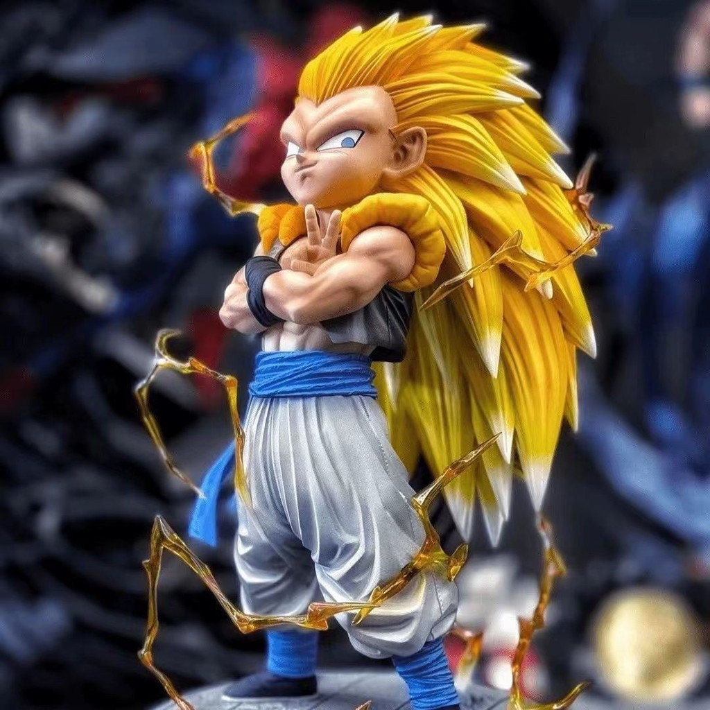 Dragon Ball Gotenks Super Saiyan Super Saiyan Form GK Statue Premium ...